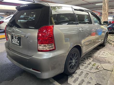 Toyota Wish Cars Car Rental On Carousell