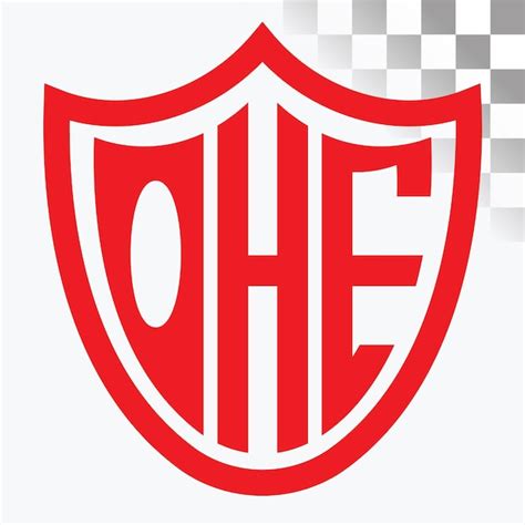 Premium Vector Ohe Letter Logo Design