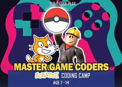 Master Game Coders Scratch Coding Steam School Holiday Technology