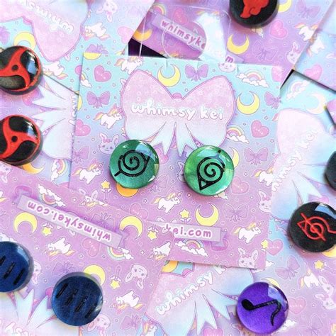 Anime Earrings Etsy