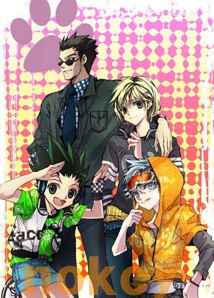 Leorio Paladinight Kurapika Kuruta Gon Freecss And Killua Zoldyck Hunter X Hunter Hunter X