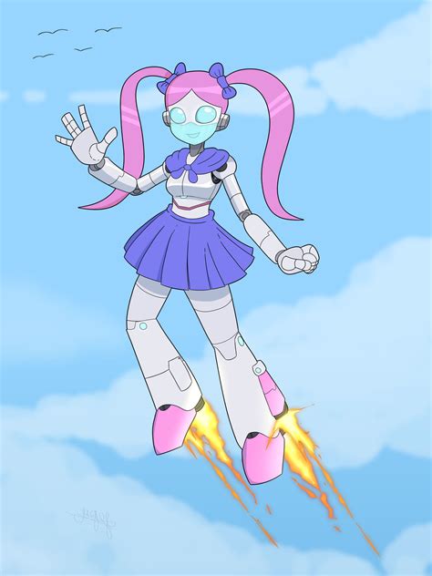 Robot Girl Oc By Theblacksunking On Deviantart