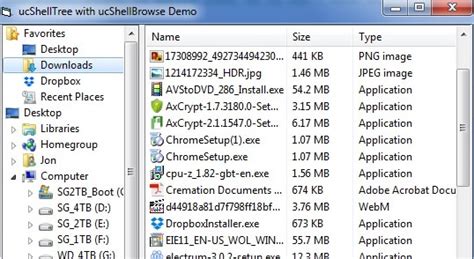 Vb6 Ucshelltree Full Featured Shell Tree Usercontrol Vbforums