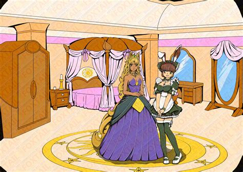 Artstation The Princess And Her Maid