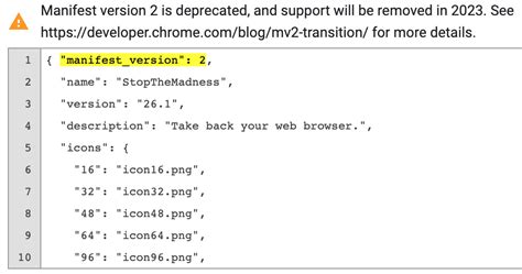 StopTheMadness For Chrome Support