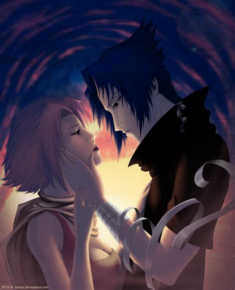 Haruno Sakura And Uchiha Sasuke Naruto And More Drawn By Juhani Danbooru