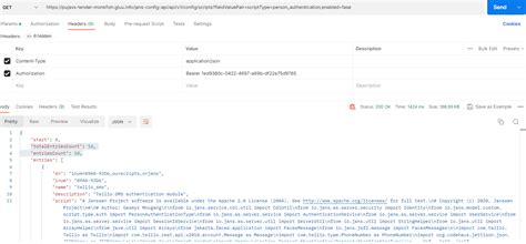 fix config api filtering script is not working when backend is mysql