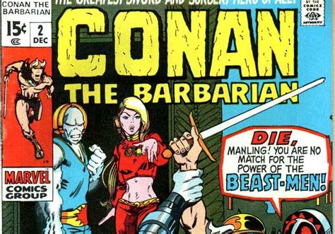 Conan The Barbarian 2 Barry Windsor Smith Art And Cover Pencil Ink