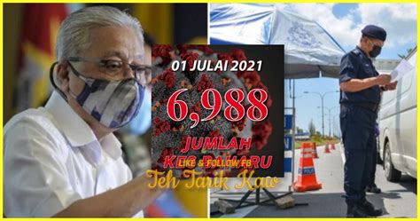 K3s Naik Hampir Ke 7000, ISmail Sabri Umum PKPD Selama 14Hari, Ini Senarai Kawasan Yang Terlibat ...