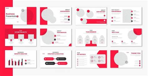 red powerpoint vector art icons and graphics for free download