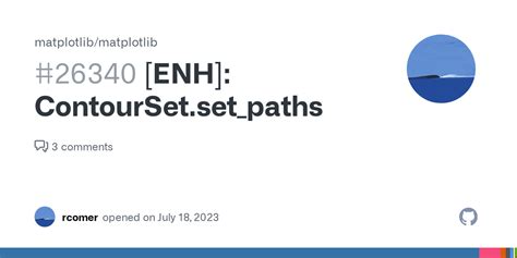 Enh Tpaths · Issue 26340 · Matplotlibmatplotlib · Github
