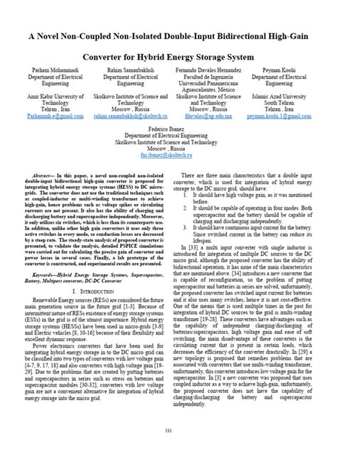 Anovelnon Couplednon Isolateddouble Inputbidirectionalhigh Gain
