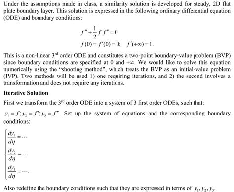 Solved Under The Assumptions Made In Class A Similarity Solution Is Developed For A Steady 2d