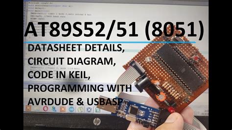 At89s5251 8051 Datasheetcircuitcode In Keilprogramming With