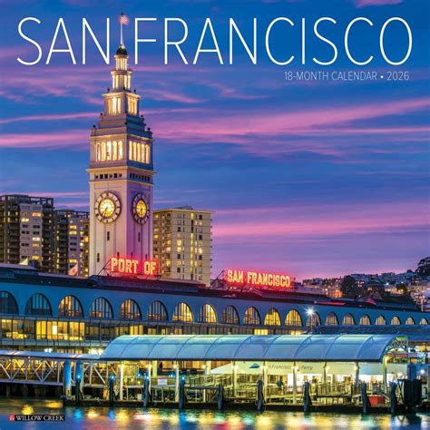 San Francisco 2026 Wall Calendar
