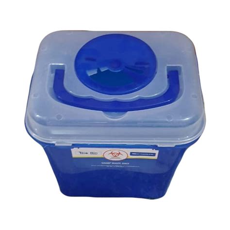 Plastic Puncture Proof Sharps Container At ₹ 225 Piece In Mathura Id 27144867797