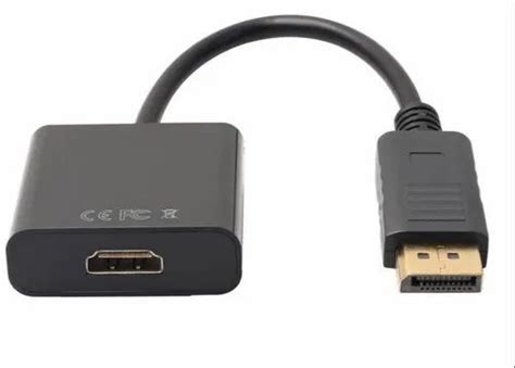 Metal Display Port DP Male To HDMI Female Adapter For Monitor At In New Delhi
