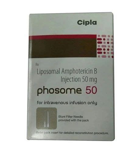 Liposomal Amphotericin B Injection 1 Vial Treatment Fungal Infection At Rs 1800box In Thane