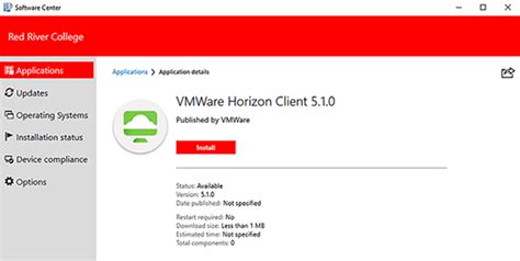 Vmware Horizon Client Setup Instructions Red River College