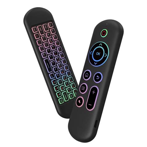 Air Mouse Remote With Mini Keyboard And 6 Axis Gyro Sensor By Porodo