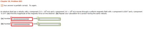 Solved Chapter 28 Problem 003 Your Answer Is Partially