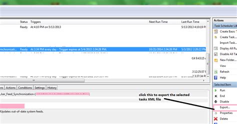 Export Task Scheduler Jobs In Windows
