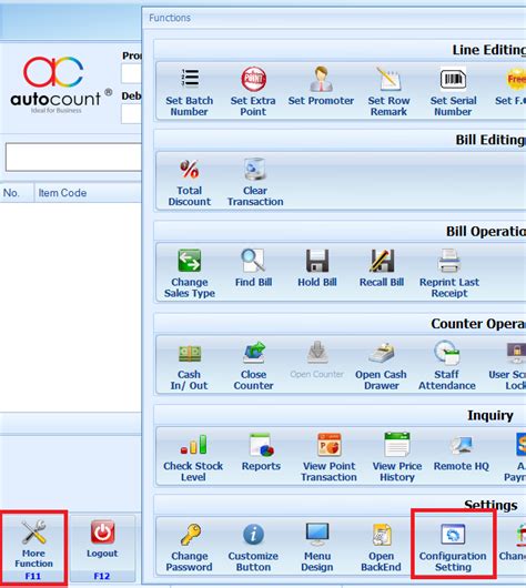Pos Pos Fnb How To Perform Trade In At Frontend Autocount Resource Center