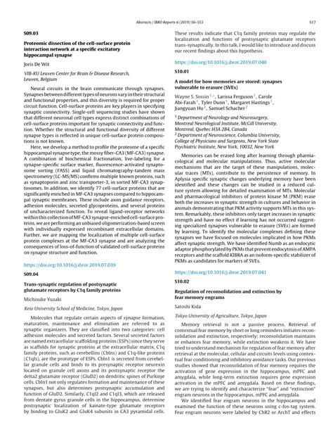 Pdf Regulation Of Reconsolidation And Extinction By Fear Memory Engrams