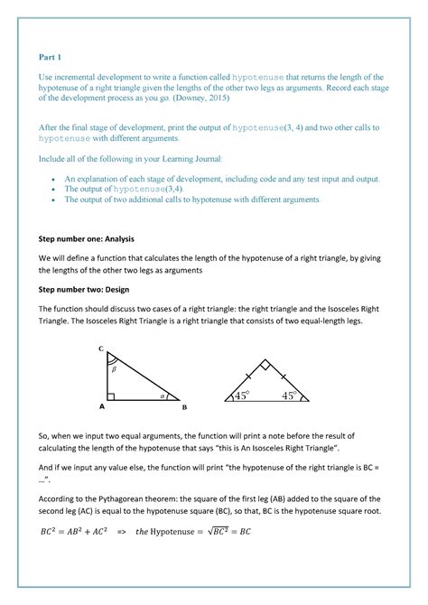 cs1101 ‏‏learning journal 4 part 1 use incremental development to