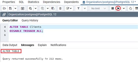 Disable Trigger Tpoint Tech