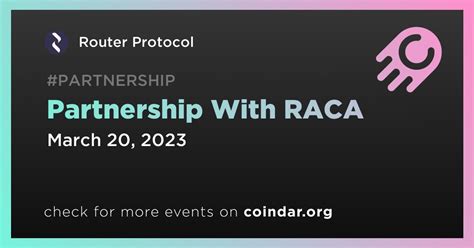 router protocol route partnership with raca — coindar