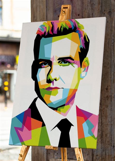 Harvey Specter Poster Von Muhammad Ardian Printler
