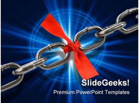 Chain Link Business PowerPoint Template 0810 PowerPoint Slides Diagrams Themes For PPT