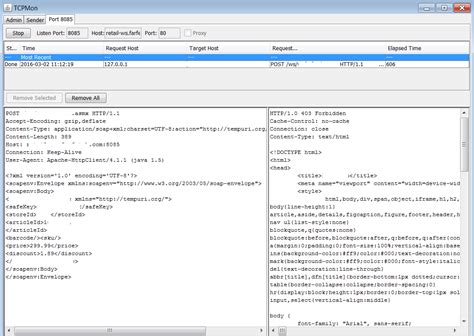 Web Services Webservice Response As Html Instead Of Soap Message