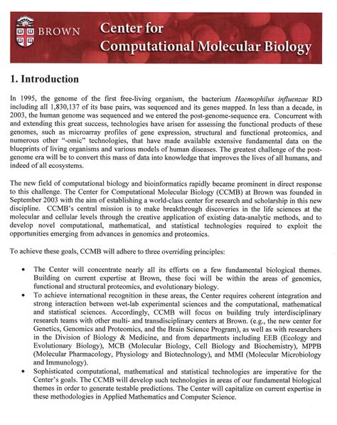 Ccmbs 20th Anniversary Ccmb Brown University