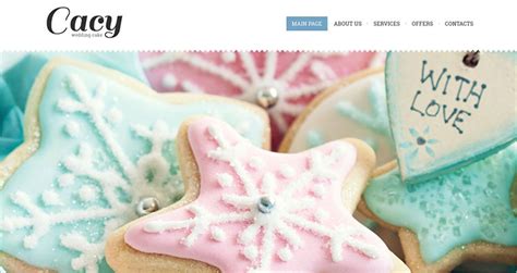 5 best cake website templates free download creative template