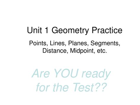 PPT Unit 1 Geometry Practice PowerPoint Presentation Free Download ID 5503401