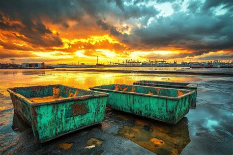 Container Deadlock The Invisible War Of Tariffs Silence At The Docks America Trade War Void