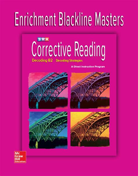 Buy Corrective Reading Decoding Level B2 Enrichment Blackline Master