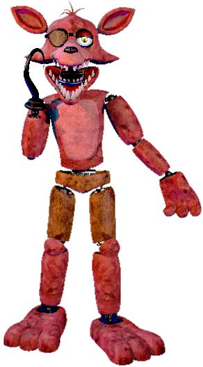 Sfm Fnaf Unwithered Foxy Render Full Body By Estevamgamer On Deviantart