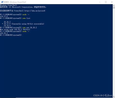 node下载指定版本及切换 csdn博客
