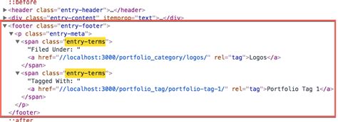 Displaying Cpt Taxonomy Terms In Genesis Entry Footer Sridhar Katakam