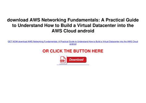 Ppt Download Aws Networking Fundamentals A Practical Guide To