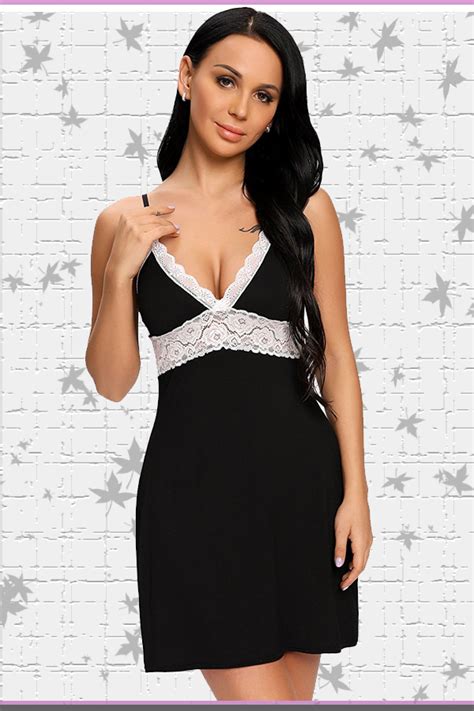 Women Area 51 Lace Chemise Sleepwear