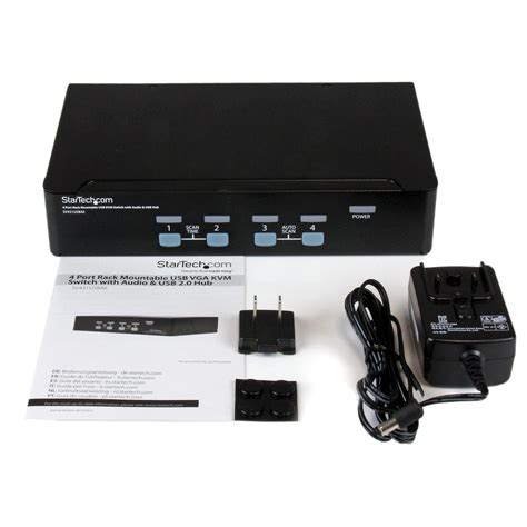 Kvm Puertos Vga Audio Y Hub Usb Conmutadores Kvm M Xico