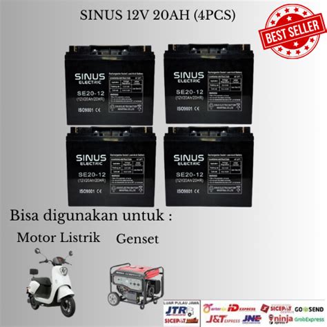 Jual Aki Batrai V Ah Genset Dan Motor Listrik Paling Bagus Berkualitas Shopee Indonesia