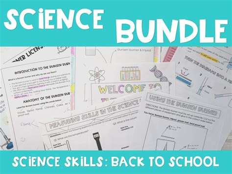 Back To School Science Skills Bundle Teaching Resources