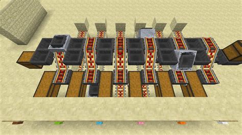 Circuit Free Sorting System Minecraft Showcase Youtube