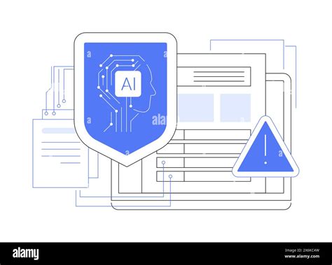 Ai Enhanced Risk Assessment Abstract Concept Vector Illustration Stock Vector Image And Art Alamy