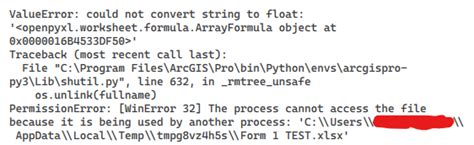 Solved Error Using The Analyze Survey Tool In Survey123 C Esri Community